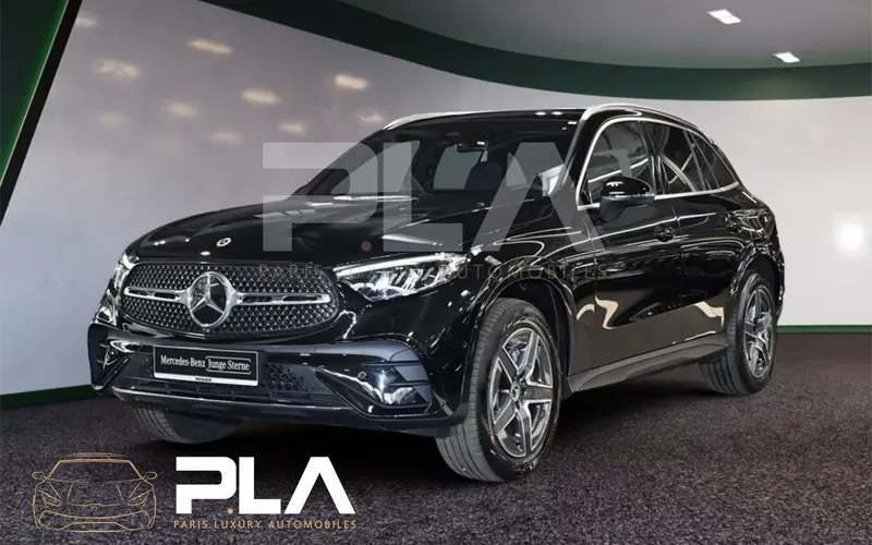 Mercedes glc 300 e 4m pack amg + attache remorque + toit pano + camera ...
