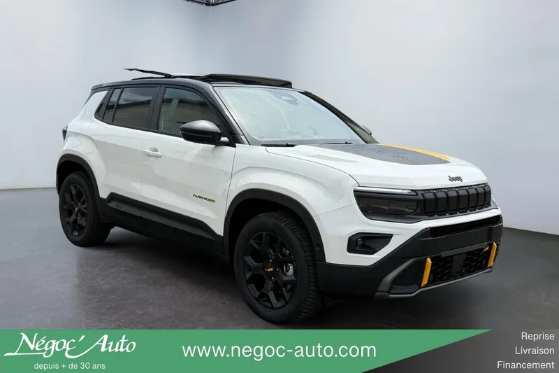 Jeep avenger turbo t3 145 e-hybride 4xe the north face bvr - L'argus ...