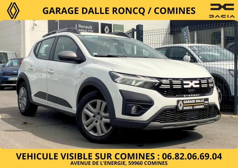 Dacia Sandero STEPWAY EXPRESSION TCE 90 - CARPLAY/RADARS AR/ROUE DE ...