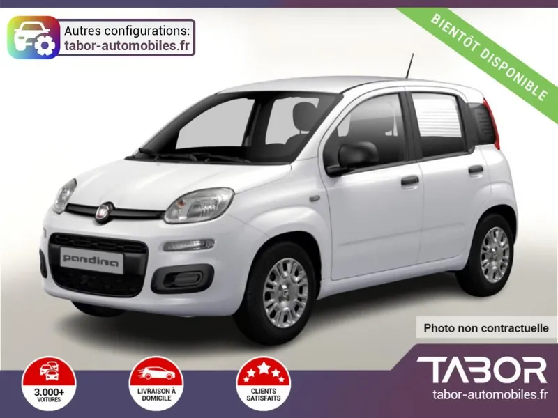 Fiat Panda ICON 5PL PDC 52-DAB DigC LaneA Reg - L'argus Occasion