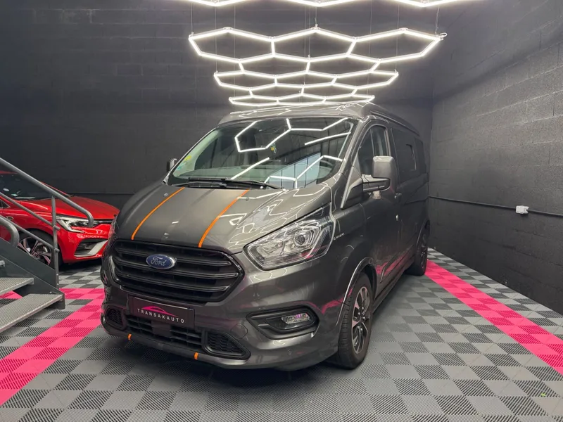 Ford transit custom fourgon panama 320 l1h1 2.0 ecoblue 170 bva sport ...
