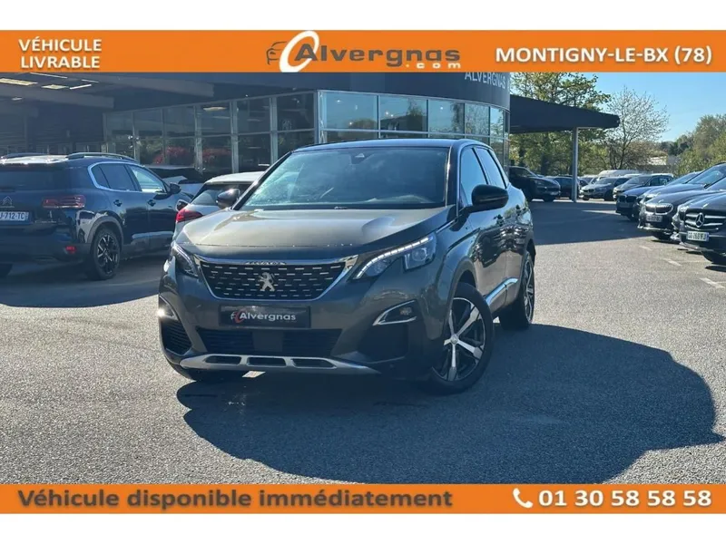 Peugeot 3008 ii 1.6 puretech 180 s&s gt line eat8 - L'argus Occasion