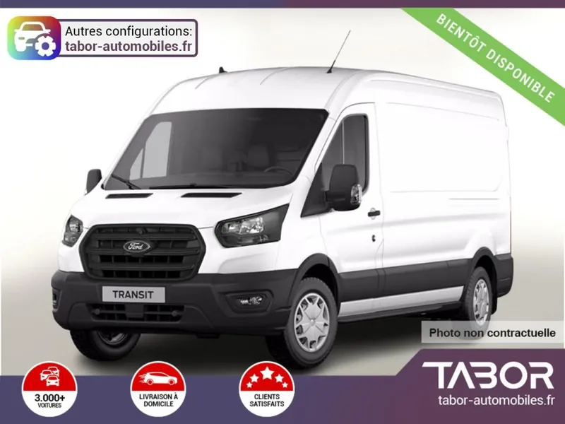 Ford Transit 350 Trend 130 L3H2 Xenon Cam régul - L'argus Occasion
