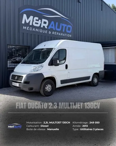 Fiat Ducato 6659HT - 3.3T 2.3 MULTIJET 130CV - L'argus Occasion