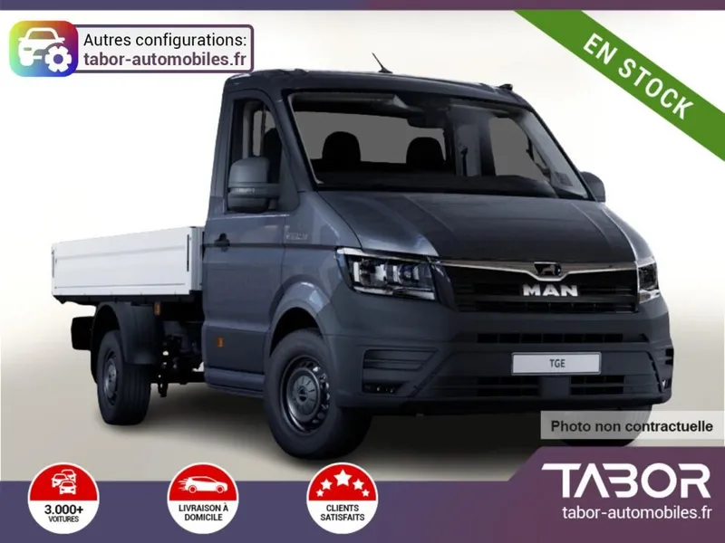 MAN TGE Pritsche 2.0 TDI 177 régulateur PDC 3PL - L'argus Occasion